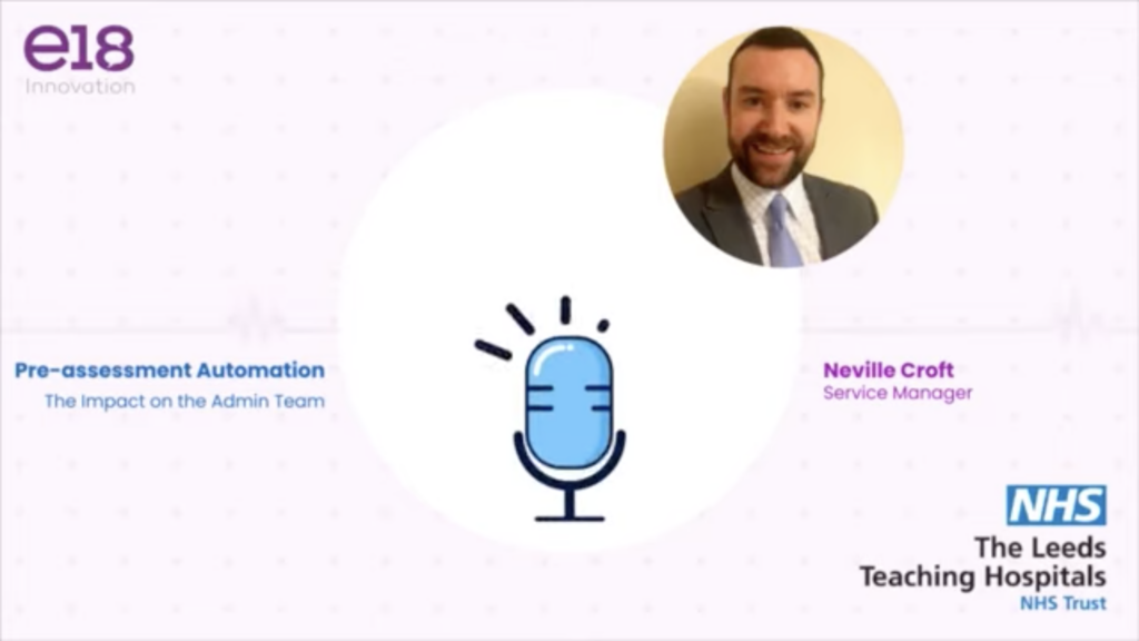 Podcast: Implementing Bots to Streamline the NHS Admin Process